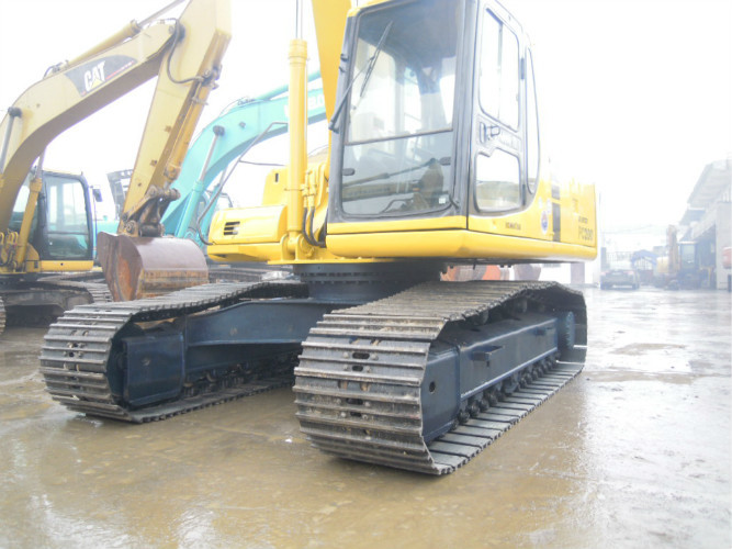 Komatsu pc200 excavator pc200-6 ญี่ปุ่นทำ， ใช้รถขุดตีนตะขาบ pc200-7 ...